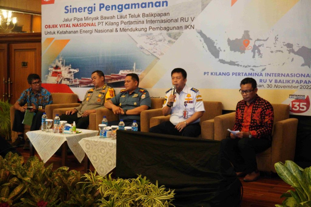 GM RU V: Sinergi Pengamanan Pipa Bawah Laut Skala Prioritas. Polda Ingatkan Action Plan ...